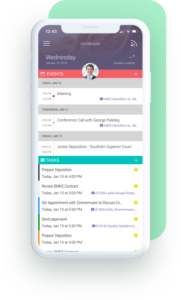The CARET Legal Mobile App for iOS and Android