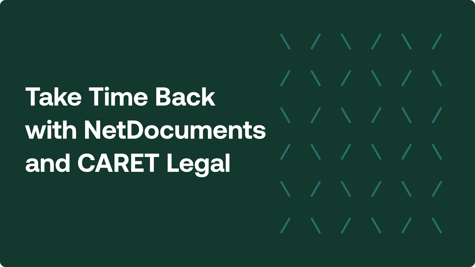 Webinars - CARET Legal