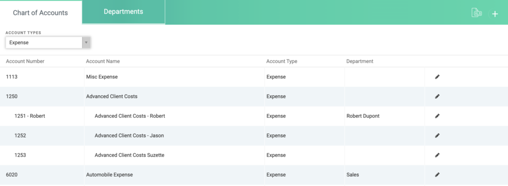 Law Firm Chart of Accounts and General Ledgers Made Easy